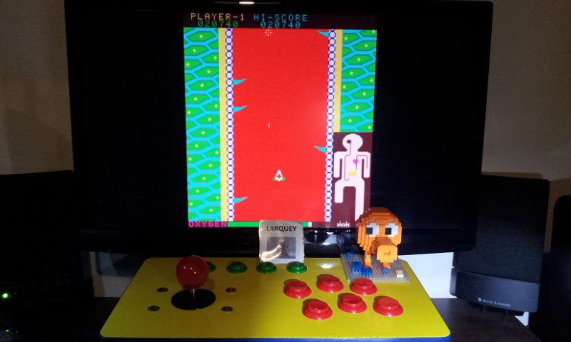 Bio Attack [bioatack] (Arcade Emulated / M.A.M.E.) high score by Larquey